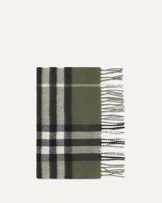Burberry Check cashmere Scarf Female UNI
