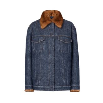 Fendi Damen, Jacken, Blau, 3XSGr&ouml;&szlig;e