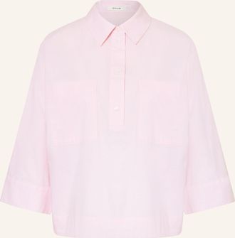OPUS Hemdbluse Fadessa Mit 3/4-Arm rosa