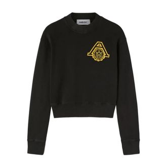 AMBUSH Gek&uuml;rzter Pullover mit Scholarship-Design - - Sweatshirts & Hoodies - Damen - Schwarzk - M