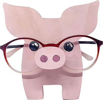 Generic Brillenst&auml;nder, niedliches Tier Motiv, Holz-Sonnenbrillen-Display-St&auml;nder, Brillenhalter Kinder, Tierischer Brillenregal, Handgefertigter Holz Brillen