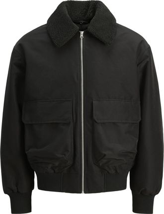 Jack & Jones Herren Jorinwood Bomber Jacket, Black, s