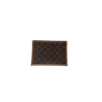 Celine Porte-cartes Triomphe Monogram Pre-owned - Femme - Pre-owned - Brun - Taille: ONE Size