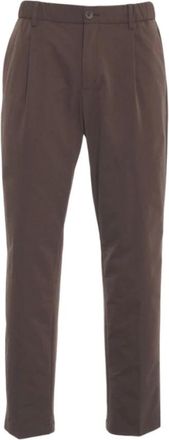 Herno Homme, Pantalons, Brun, Taille: S Pantalon Seersucker