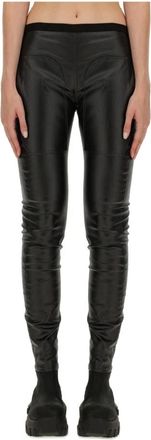 Rick Owens Femme, Pantalons, Noir, Taille: 38 FR Denim Leggings