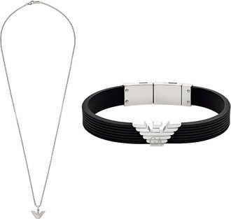 Emporio Armani Herren-Kette-Schmuck-Set