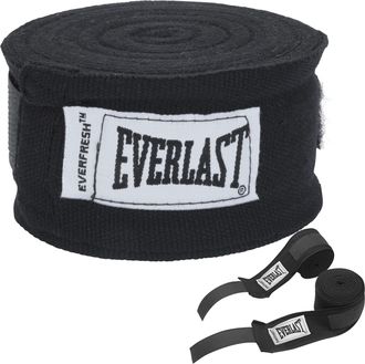 Everlast Unisex - Erwachsene Sport Boxen Handbandagen Handwraps, Schwarz, 180