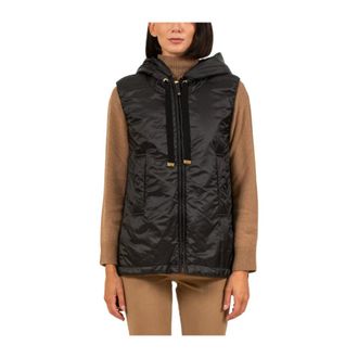 Max Mara Damen, Jacken, Schwarzk, MGröße