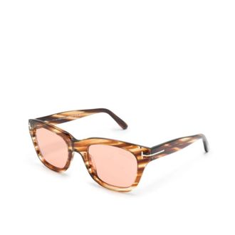 Tom Ford Femme, Accessoires, Brun, Taille: 52 MM Lunettes de soleil