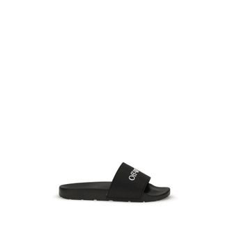 Off-white Homme, Chaussures, Noir, Taille: 40 EU Sandales Slides Bookish