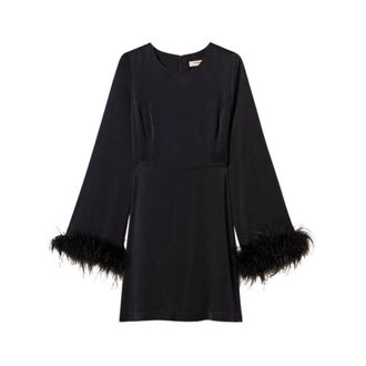 Twinset Damen, Kleider, Schwarzk, SGr&ouml;&szlig;e