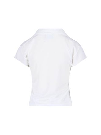 Courr&egrave;ges Womens T-Shirts And Polos White Polyester