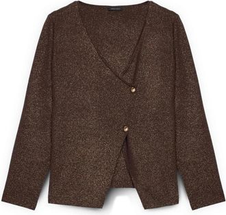 Fiorella Rubino Damen, Strickwaren, Braun, XSGr&ouml;&szlig;e