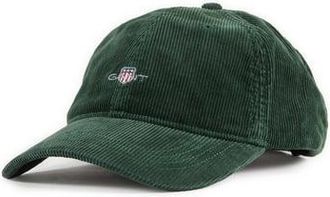 GANT Casquette &agrave; logo brod&eacute; en velours c&ocirc;tel&eacute;e en coton