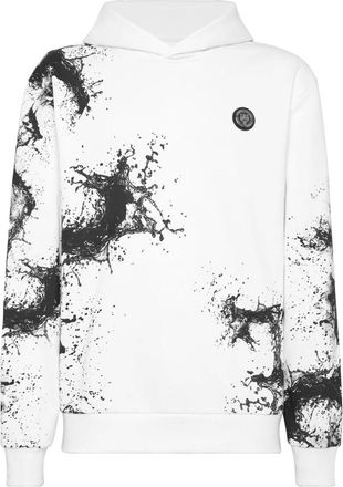 Plein Sport Herren, Sweatshirts & Hoodies, Wei&szlig;, 3XLGr&ouml;&szlig;e