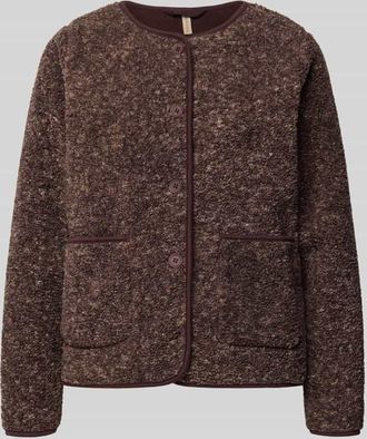 Soyaconcept Blouson mit Boucl&eacute;-Struktur Modell SC-GERTRUD 3