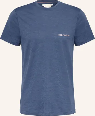 Icebreaker T-Shirt Aus Merinowolle blau