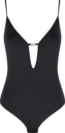 Diesel Femme, Tops, Noir, Taille: 40 FR Ufby Oval D Bodysuit