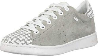 Geox D Jaysen A, Sneakers Basses Femme, Beige (Lt Grey/White C1303), 39 EU