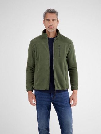 Lerros Sweatjacke Polarfleece-Jacke mit Rei&szlig;verschluss
