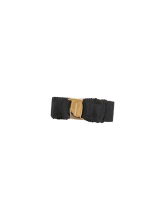 Ferragamo Womens Accessories Black Cotton