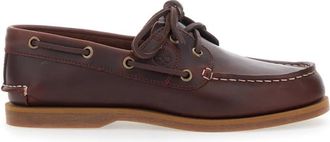 Timberland Femme, Chaussures, Rouge, Taille: 36 1/2 EU Chaussure Bateau Classique