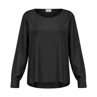 Marella Blouse Emmcursore - Femme - Blouses et Chemises - Noir - Taille: 46 FR