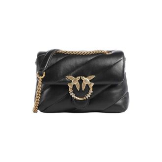 Pinko Pinko, Femme, Sacs, Noir, Taille: ONE Size Puff Mini New Buckle Sheep Nap
