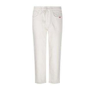 Amish Herren, Jeans, Wei&szlig;, W30Gr&ouml;&szlig;e