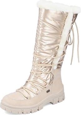 Rieker Bottes hautes Z1083 pour femme, beige, 39 EU