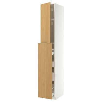 IKEA METOD / MAXIMERA Hos m Ausziehfu 1 T&uuml;r/4 Schub