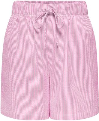 Only Damen Onlaugusta WVN Fashion Forward Shorts Mit Lockerer Passform, Bonbon, XX-Small