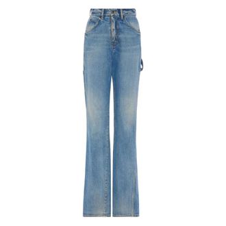 Maison Margiela Gerades Jeans - - Jeans - Damen - Blau - W27