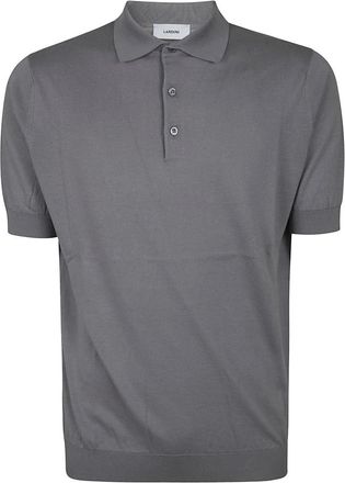 Lardini Homme, Tops, Gris, Taille: L Cotton T-shirt