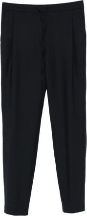 Fabiana Filippi Femme, Pantalons, Bleu, Taille: 38 FR Pantalon Slim-fit