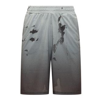 44 Label Group Mesh Sweatshorts - - Sport - Herren - Grau - M