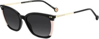Carolina Herrera Femme, Accessoires, Noir, Taille: 55 MM HER 0344/S Lunettes de soleil