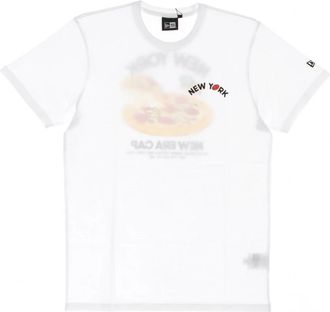 New Era NE Food Pack Tee - Wei&szlig;/Orange - - Tops - Herren - Wei&szlig; - XL