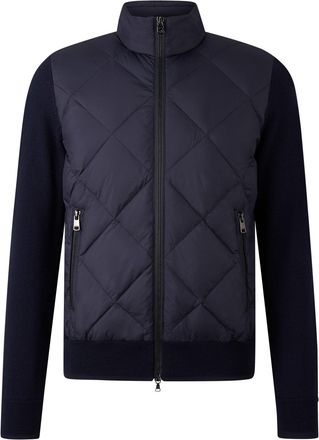Bogner Hybrid-Strickjacke Zisco für Herren - Navy-Blau - 3XL