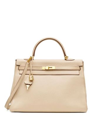 Hermès sac à main Kelly 35 (2011) - Tons neutres