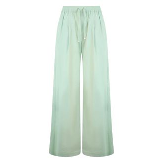 Herno Hose mit verstellbarem Bund - - Trousers - Damen - Gr&uuml;n - M