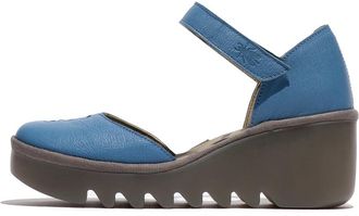FLY London Fly London Damen BISO305FLY Sandal, Blue, 41 EU