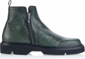 Pollini Gr&uuml;ne Herrenstiefel und Stiefeletten - - Shoes - Herren - Gr&uuml;n - 39 EU