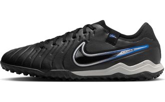 Nike Nike Herren Legend 10 Pro Tf Fußballschuh, Schwarz Blau Black Chrome Hyper Royal, 45.5 EU