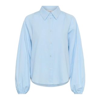 MY ESSENTIAL WARDROBE Angel Falls Shirt - Femme - Blouses et Chemises - Bleu - Taille: 48 FR