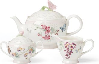 Lenox 897102 Butterfly Meadow Pink Ombre 5-teiliges Tee-Set