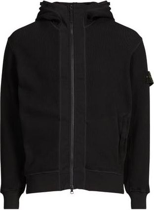 Stone Island Veste zipp&eacute;e en coton