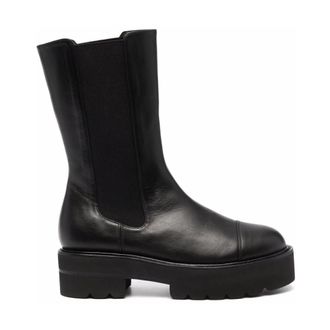 Stuart Weitzman Presley Ultralift Plateau Stiefelette - - Shoes - Damen - Schwarzk - 41 EU