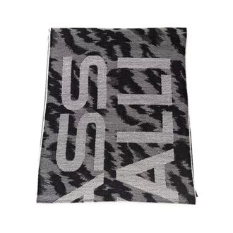 Cavalli Homme, Accessoires, Multicolore, Taille: ONE Size Animalier Fantasy Logo Scarf