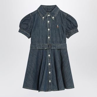 Polo Ralph Lauren Dunkelblaues Denimkleid